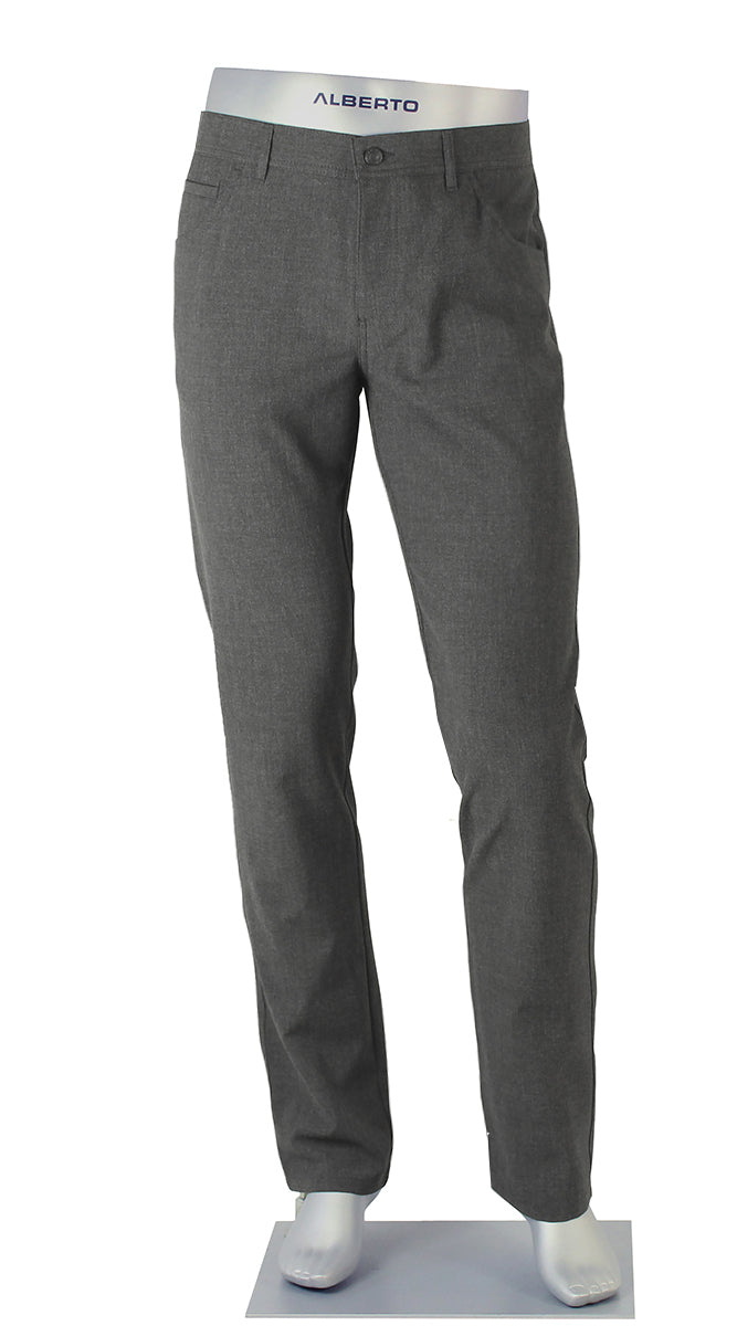 ALBERTO MENS PANTS | PIPE CERAMICA - MEDIUM GREY | FREE SHIPPING